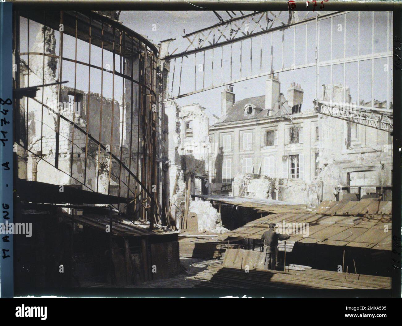 Reims , Marne , Champagne , France , 1917 - Marne - Fernand Cuville ...