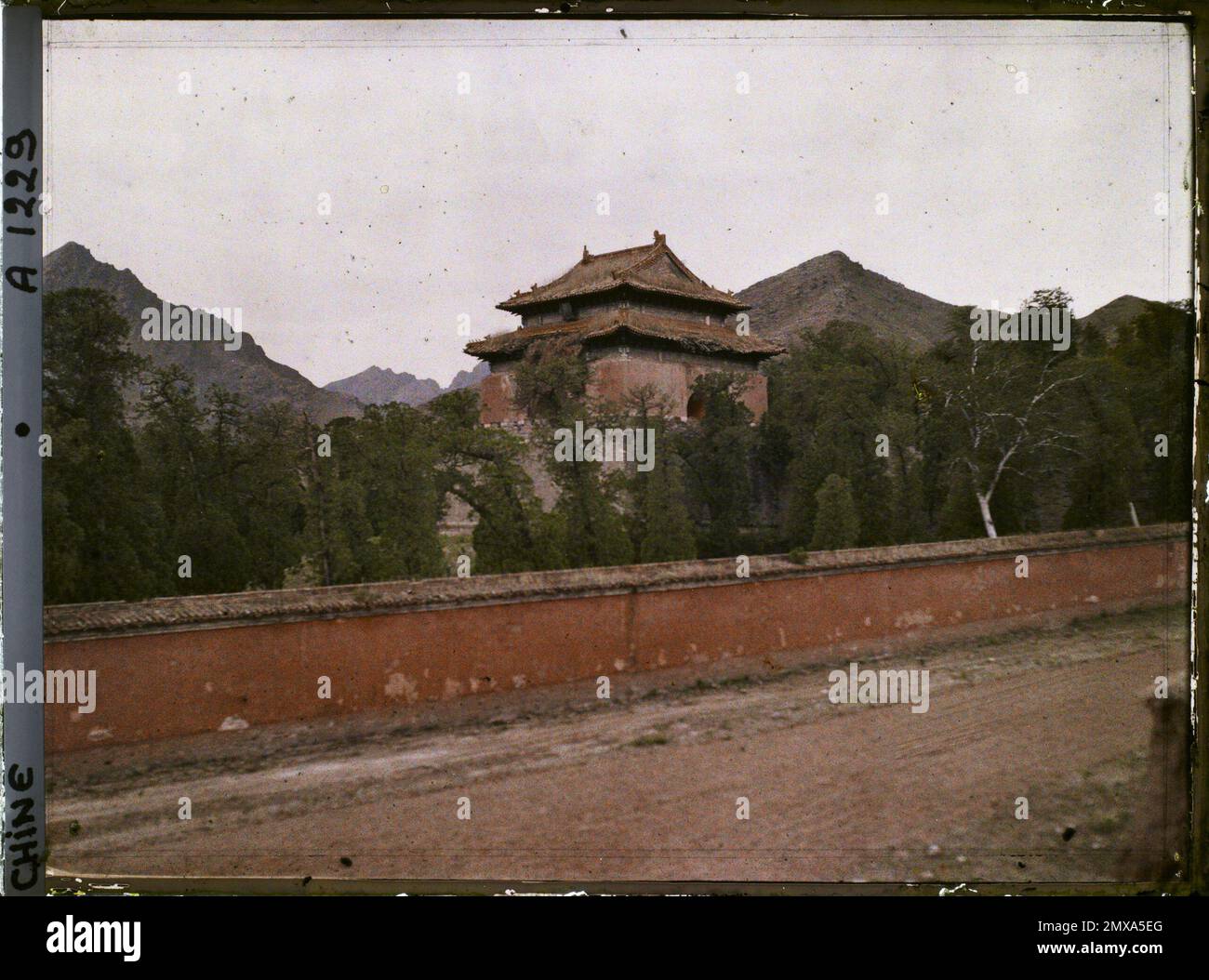 Changping, China Ming Shisanling ("Thirteen Ming Tombs") , 1913 - China ...