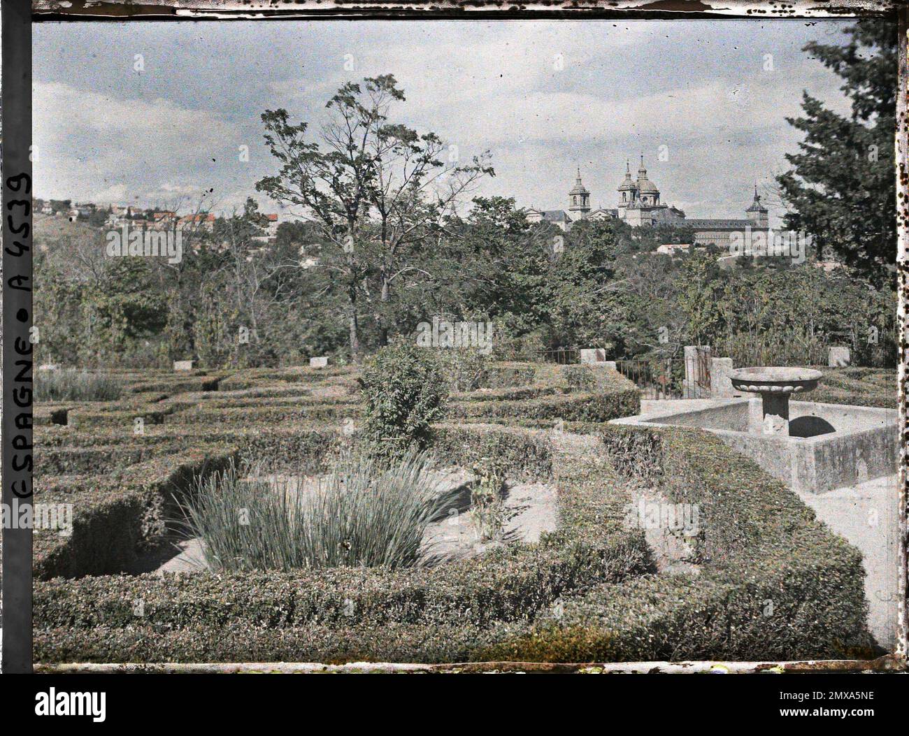 Escurial, Spain , 1914 - Spain - Auguste Léon - (June 15 -July 4 Stock ...