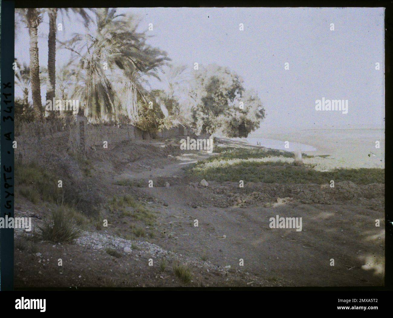 Louqsor, Egypt, Africa village of Béharat (?) , 1914 - Egypt - Auguste ...