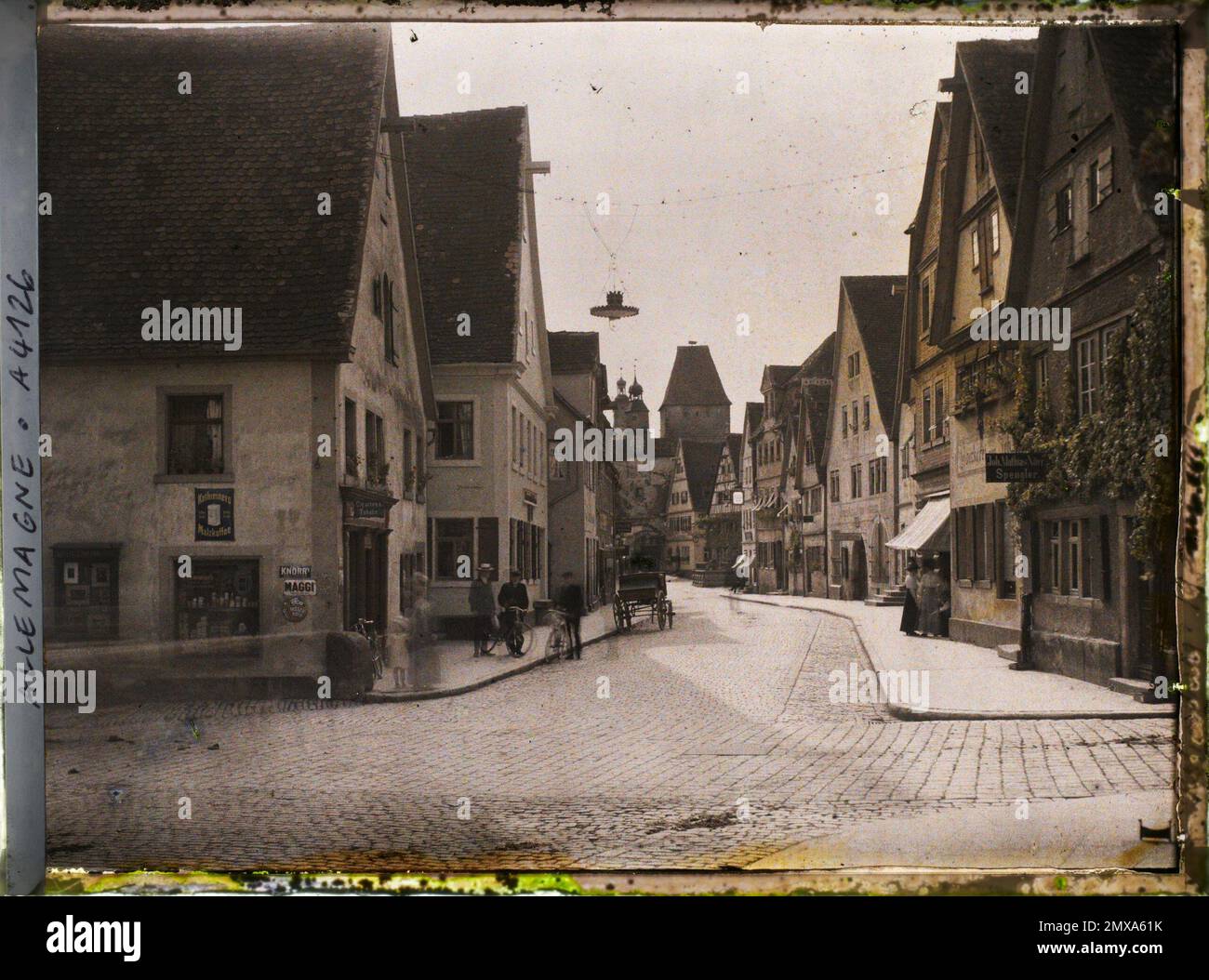 Rothembourg, Germany , 1912 - Germany - Auguste Léon Stock Photo - Alamy