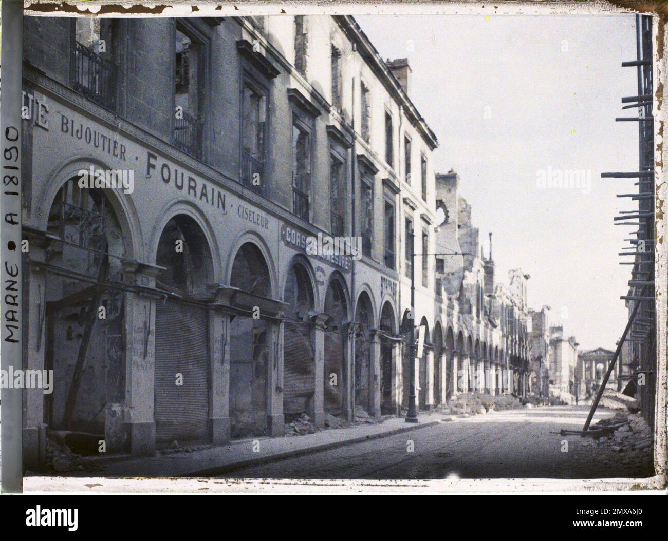 Reims , Marne , Champagne , France , 1919 - Reims - Auguste Léon ...