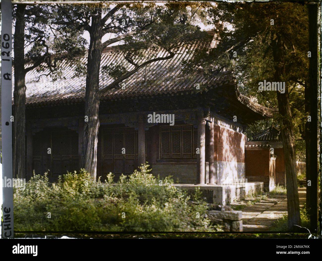 Tchoufou, China Konglin, the necropolis of the Confucius family , 1913 ...