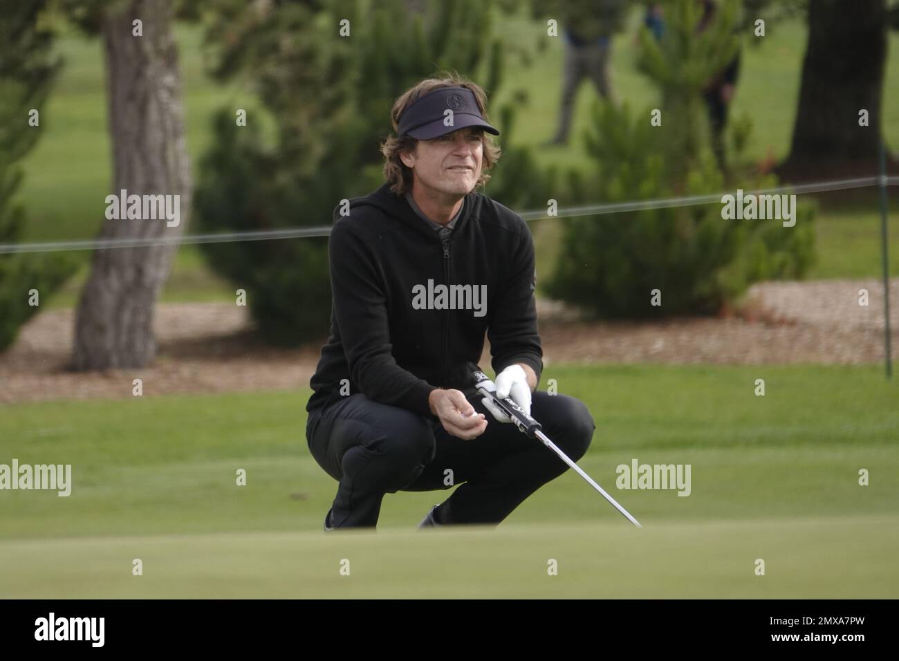 Pebble Beach, CA, USA. 2nd Feb, 2023. Jason Bateman eyes up his first ...