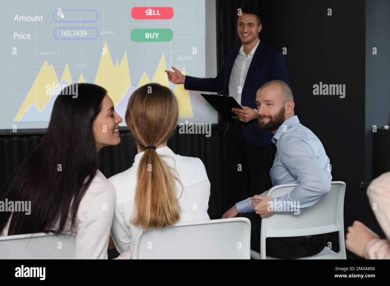 Financial projection hi-res stock photography and images - Alamy