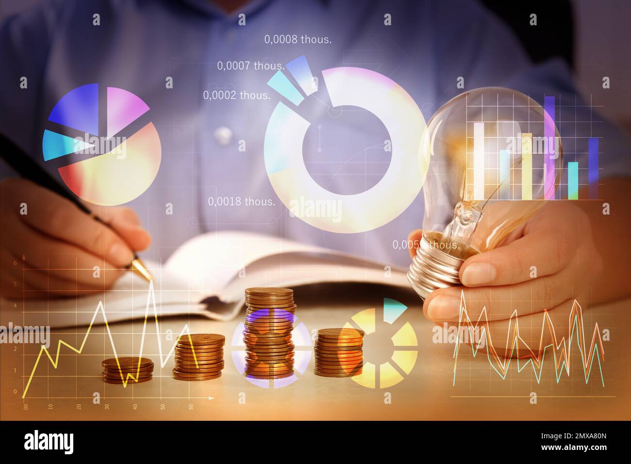 Efficiency charts hi-res stock photography and images - Alamy