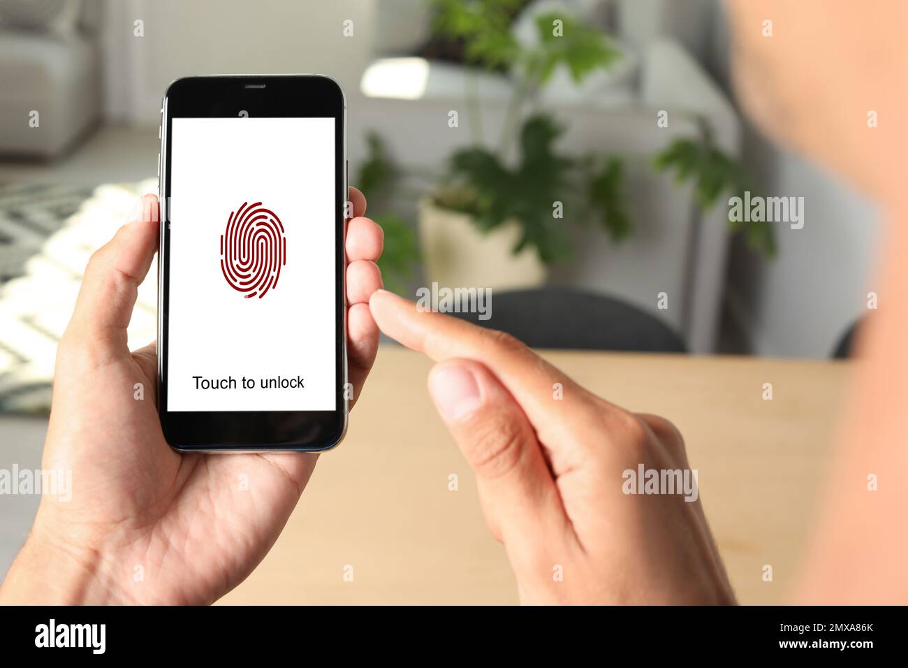 Cybersecurity digital fingerprint scanning hi-res stock photography and ...
