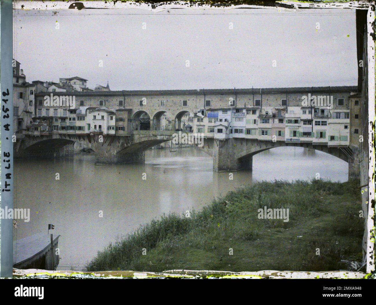 Florence, Italie Le Ponte Vecchio , 1913 - Balkans, Italy - Jean ...