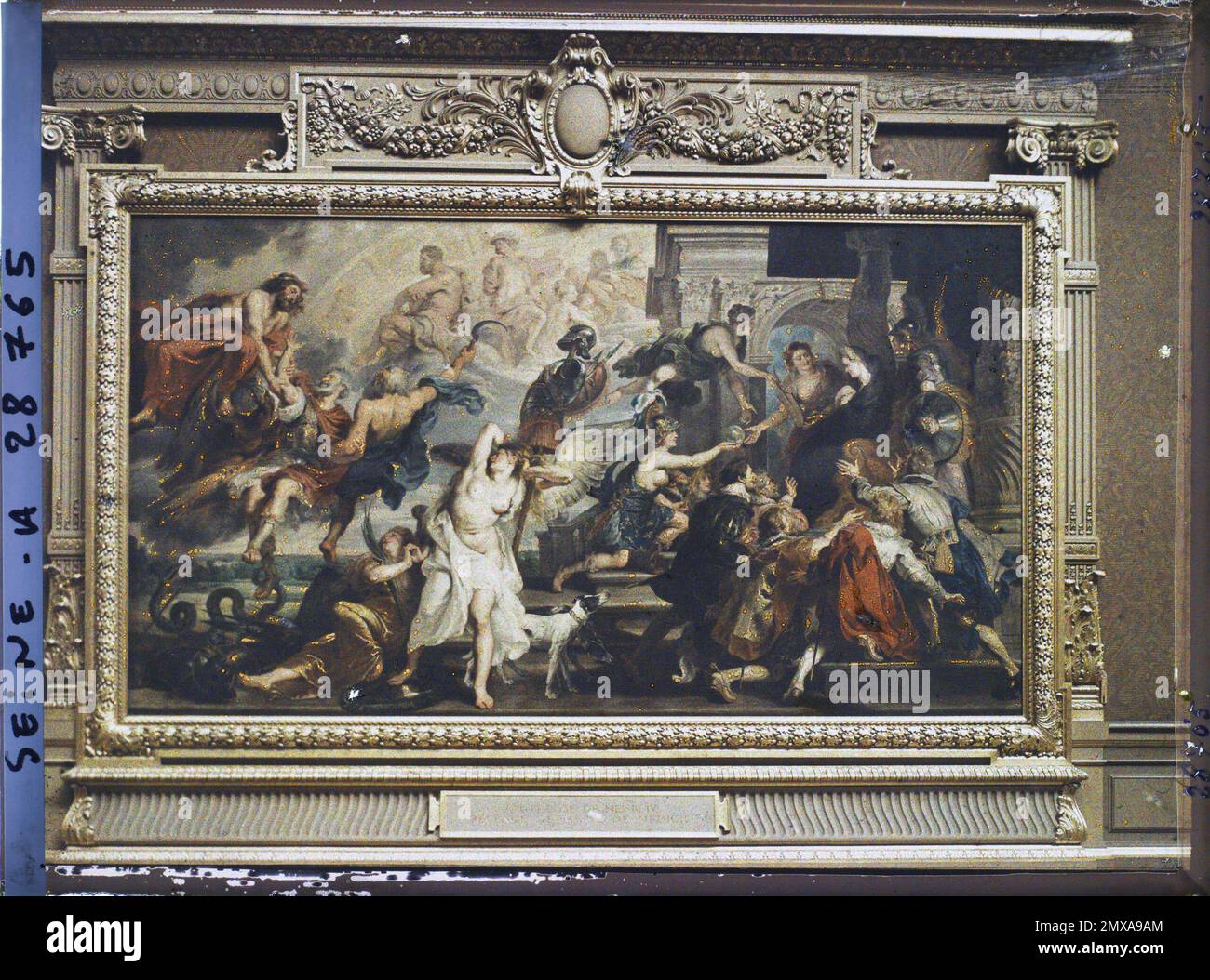 Paris (1st arr.), France The apotheosis of Henri IV and the ...