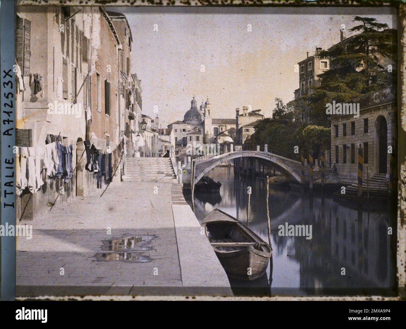 Venice, Italy a channel , 1912 - Balkans, Italy - Jean Brunhes and ...
