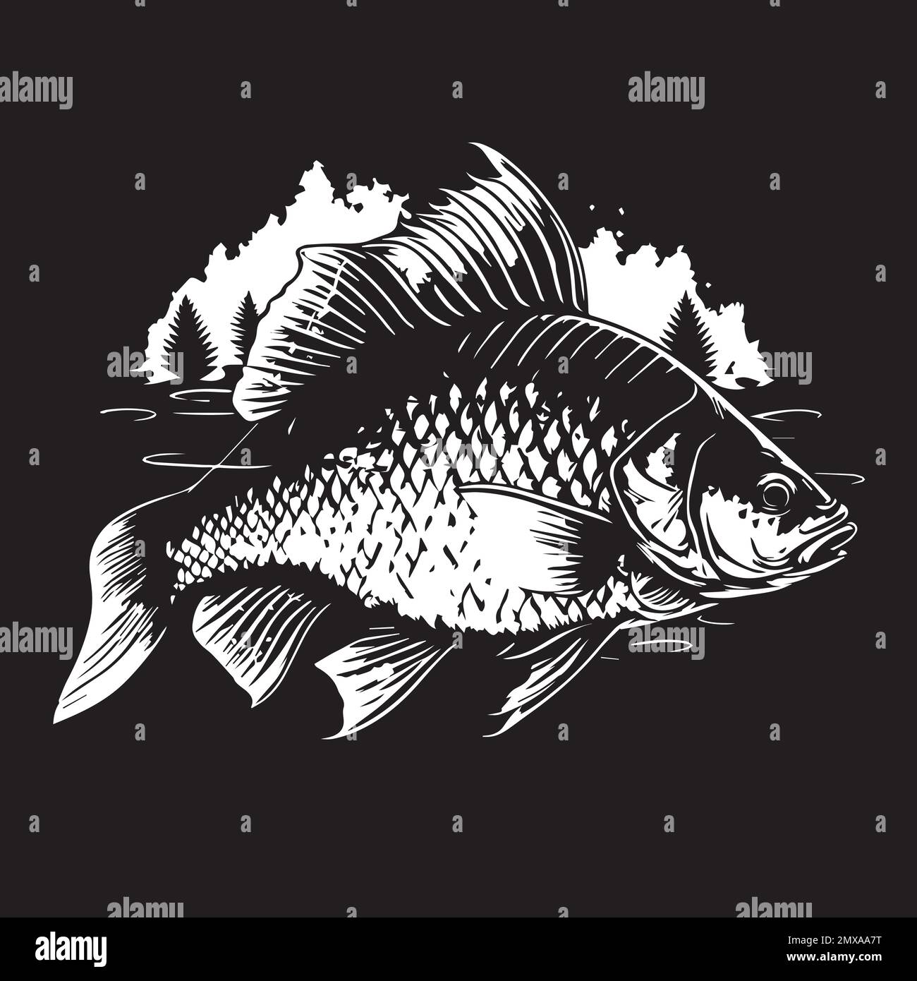 Background mascot Black and White Stock Photos & Images - Alamy