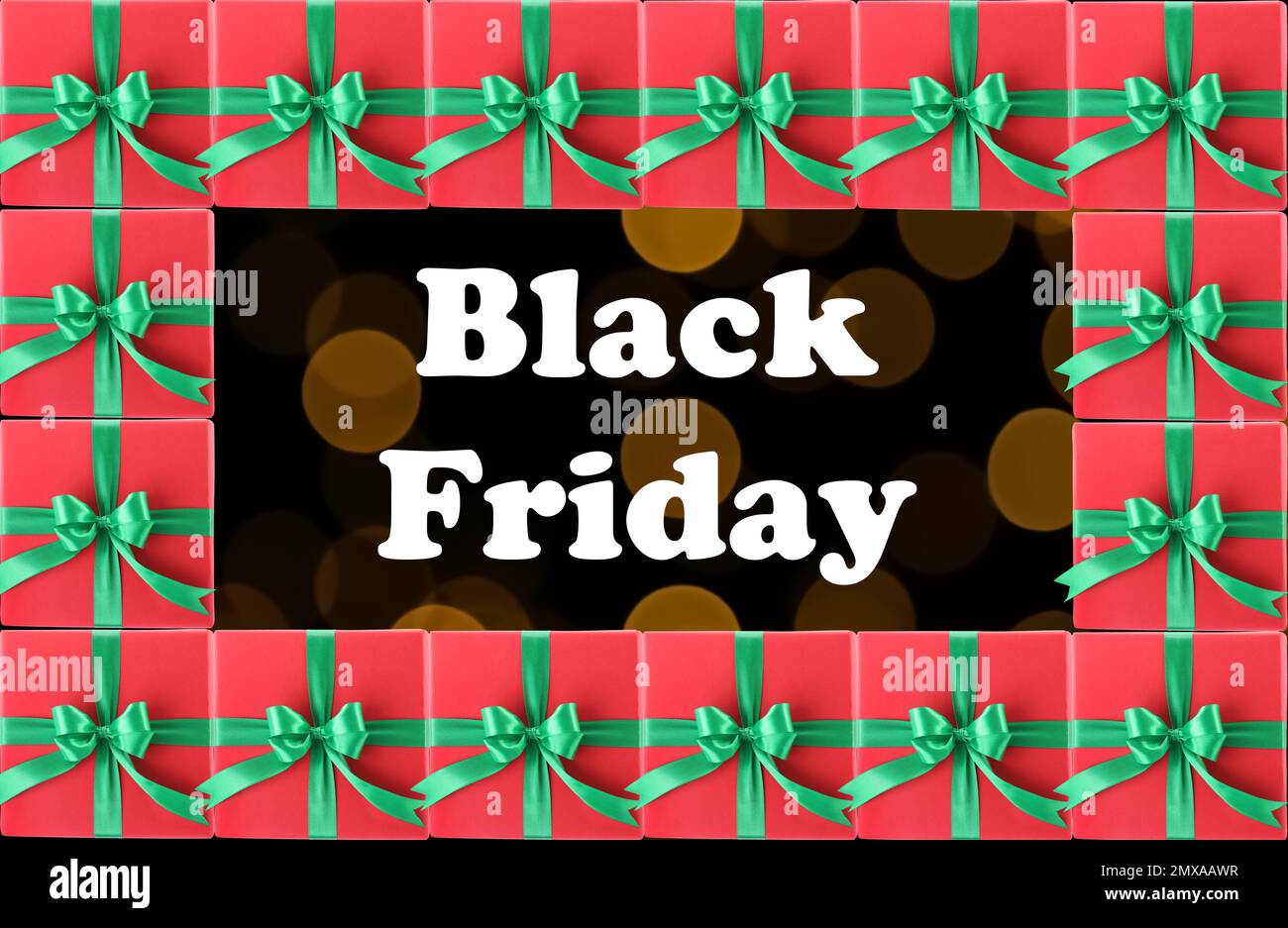 Black friday backdrop gift hi-res stock photography and images - Alamy
