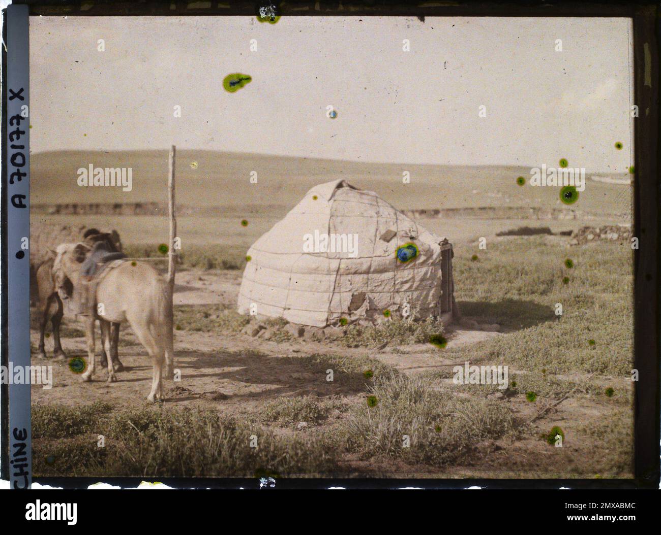 Surroundings of Kalgan, China in the steppe , 1912 - China - Stéphane ...