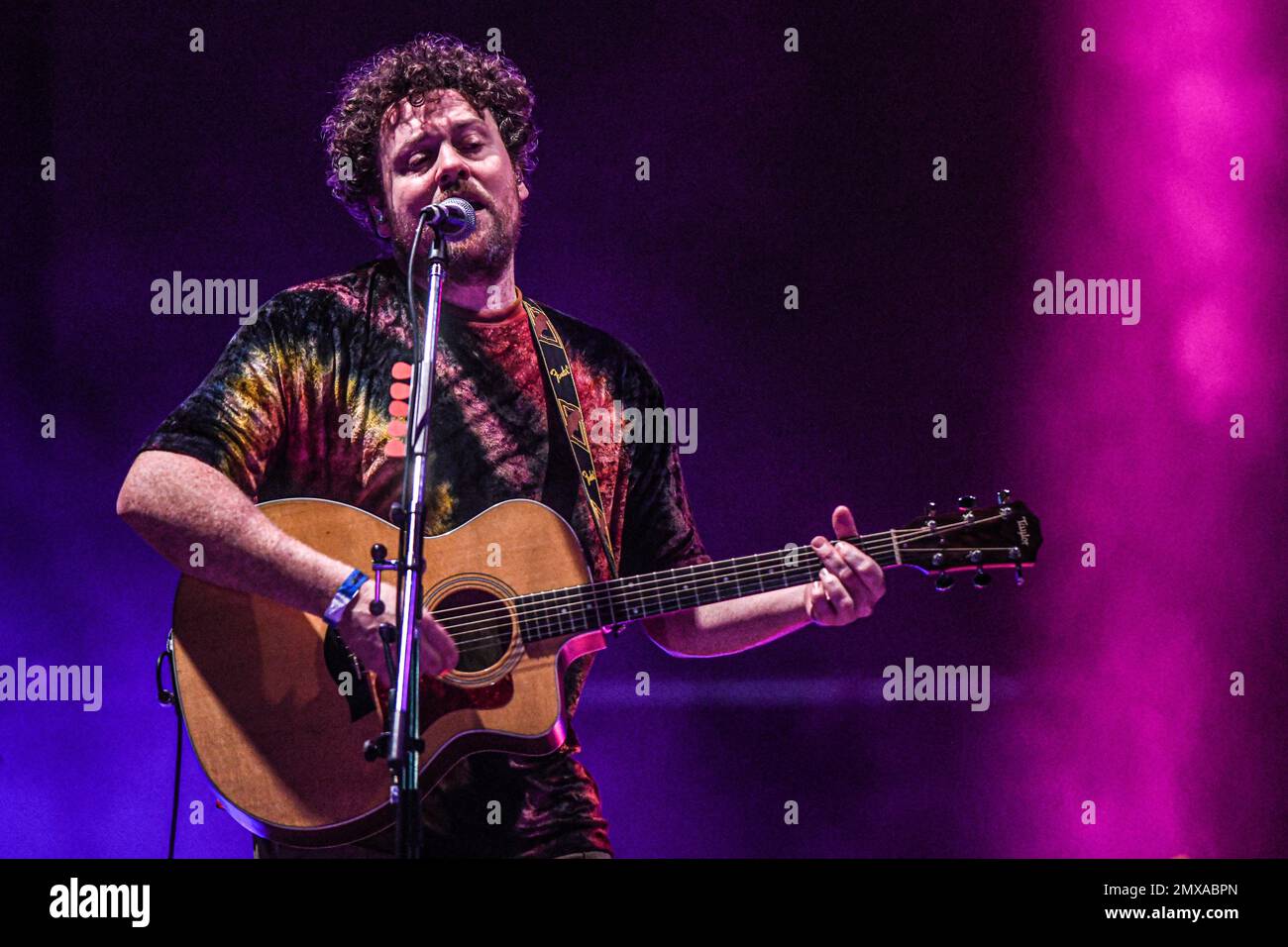 Joseph Mount (vocals, guitar, composer), founder of Metronomy Stock ...
