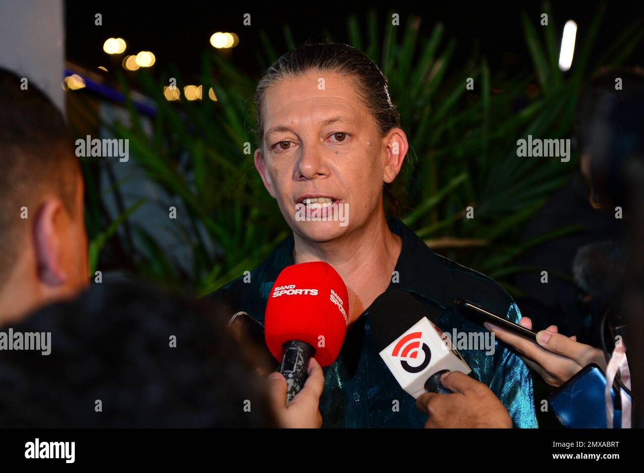 Rio De Janeiro, Brazil. 02nd Feb, 2023. Minister of Sports Ana Mozer ...