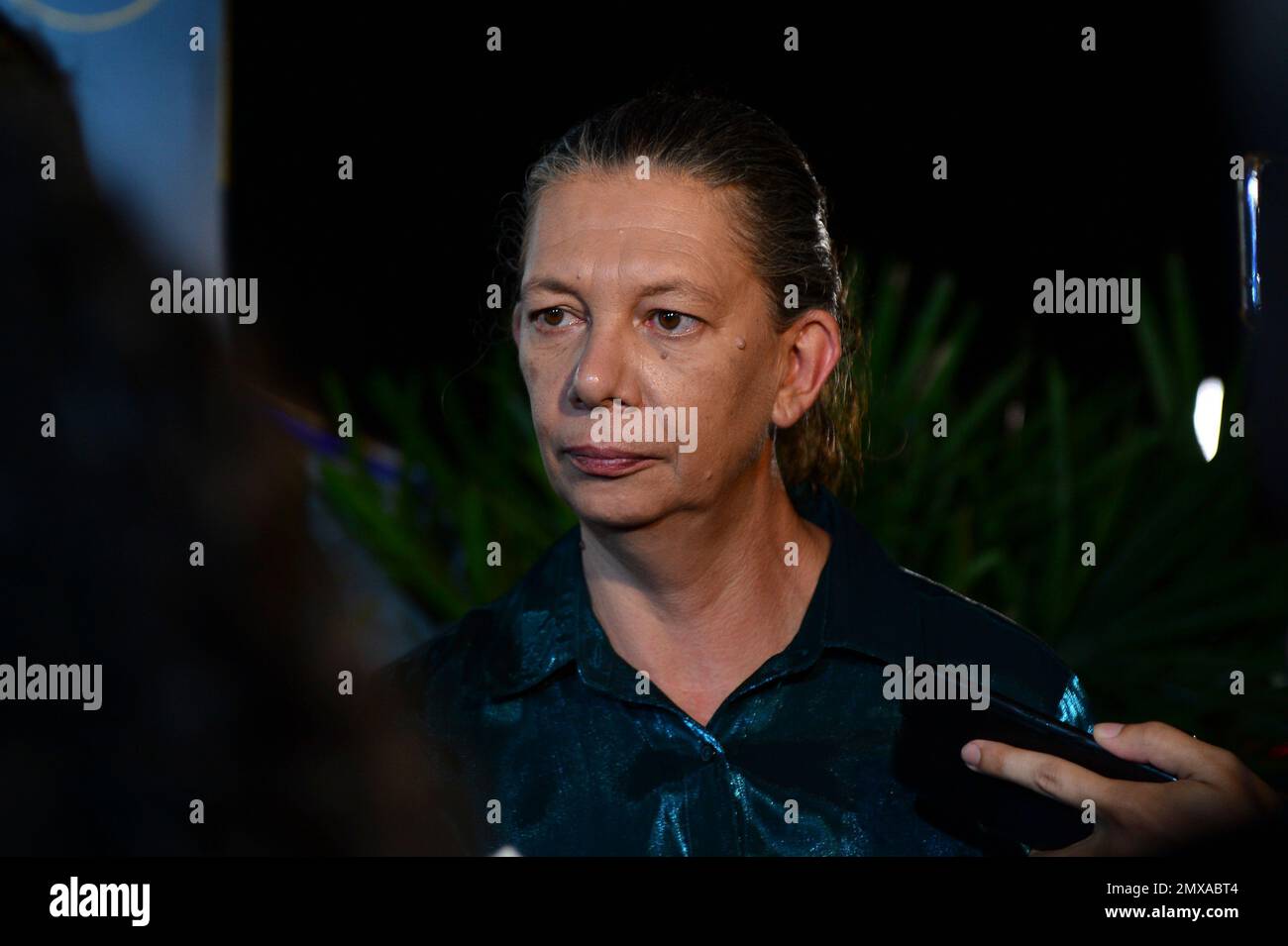 Rio De Janeiro, Brazil. 02nd Feb, 2023. Minister of Sports Ana Mozer ...