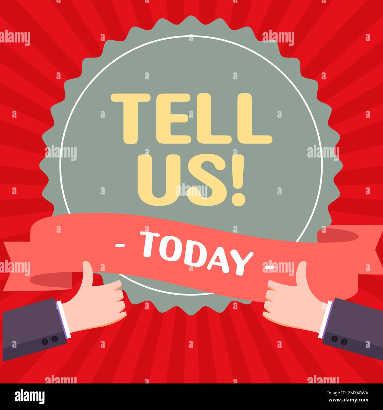 Conceptual display Tell Us. Concept meaning communicate information to ...