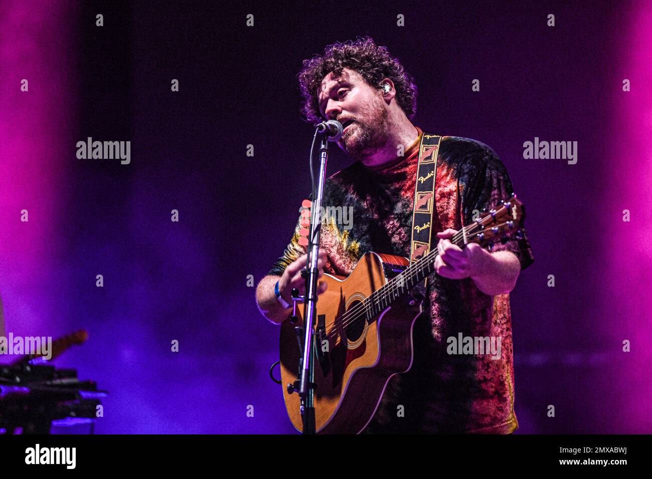 Joseph Mount (vocals, guitar, composer), founder of Metronomy Stock ...