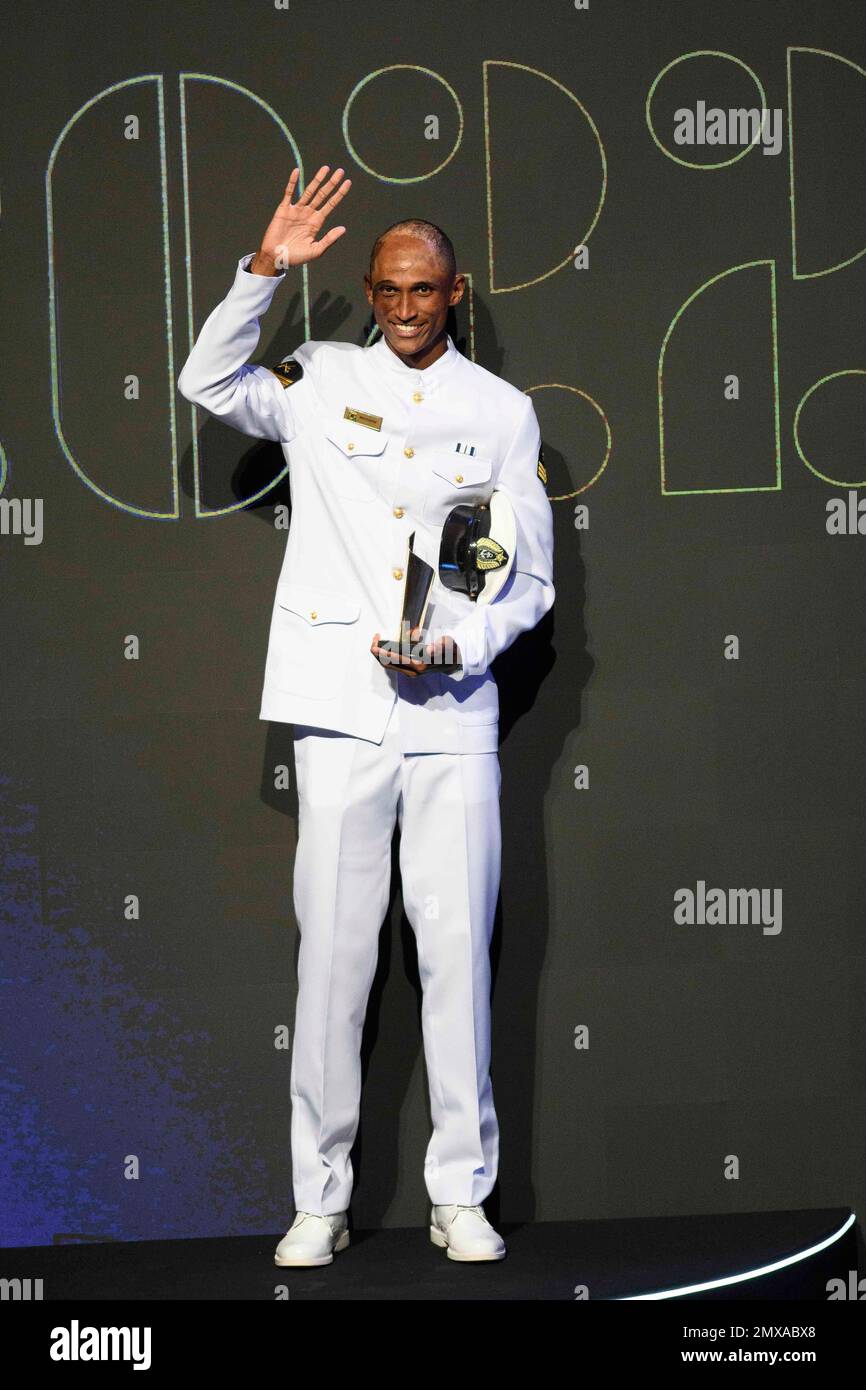 Rio De Janeiro, Brazil. 02nd Feb, 2023. Alison dos Santos during the ...