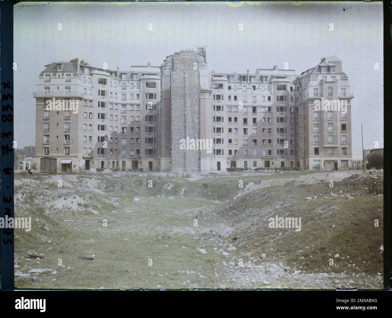 Paris (14th arr.), France demolition of fortifications and ...