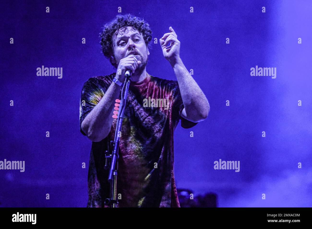 Joseph Mount (vocals, guitar, composer), founder of Metronomy Stock ...