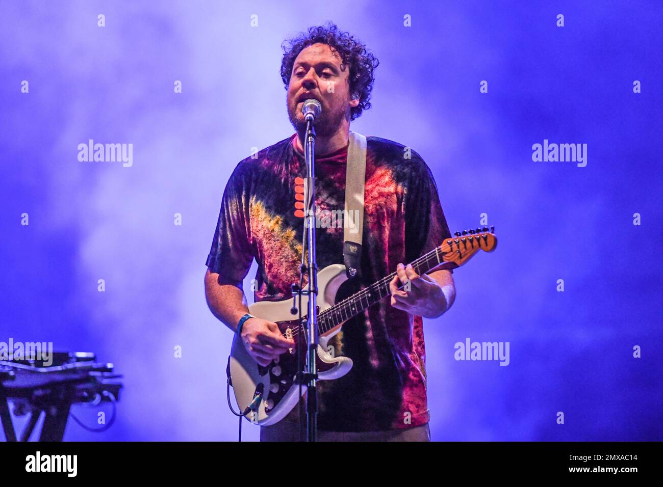 Joseph Mount (vocals, guitar, composer), founder of Metronomy Stock ...