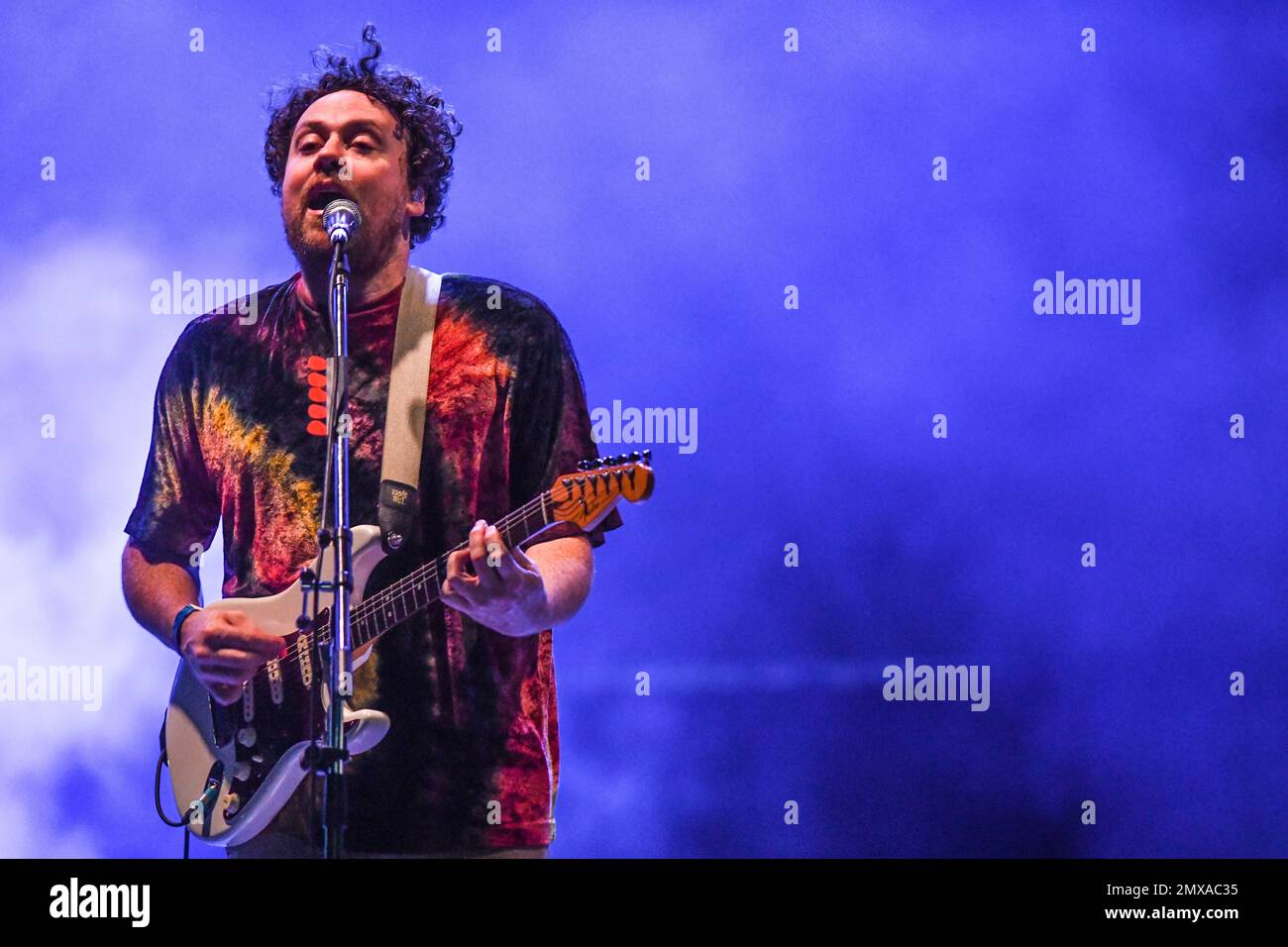 Joseph Mount (vocals, guitar, composer), founder of Metronomy Stock ...