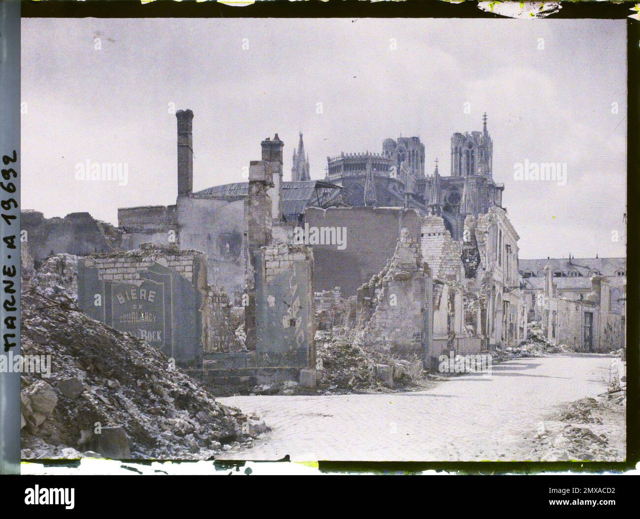 Reims , Marne , Champagne , France , 1917 - Marne - Fernand Cuville ...