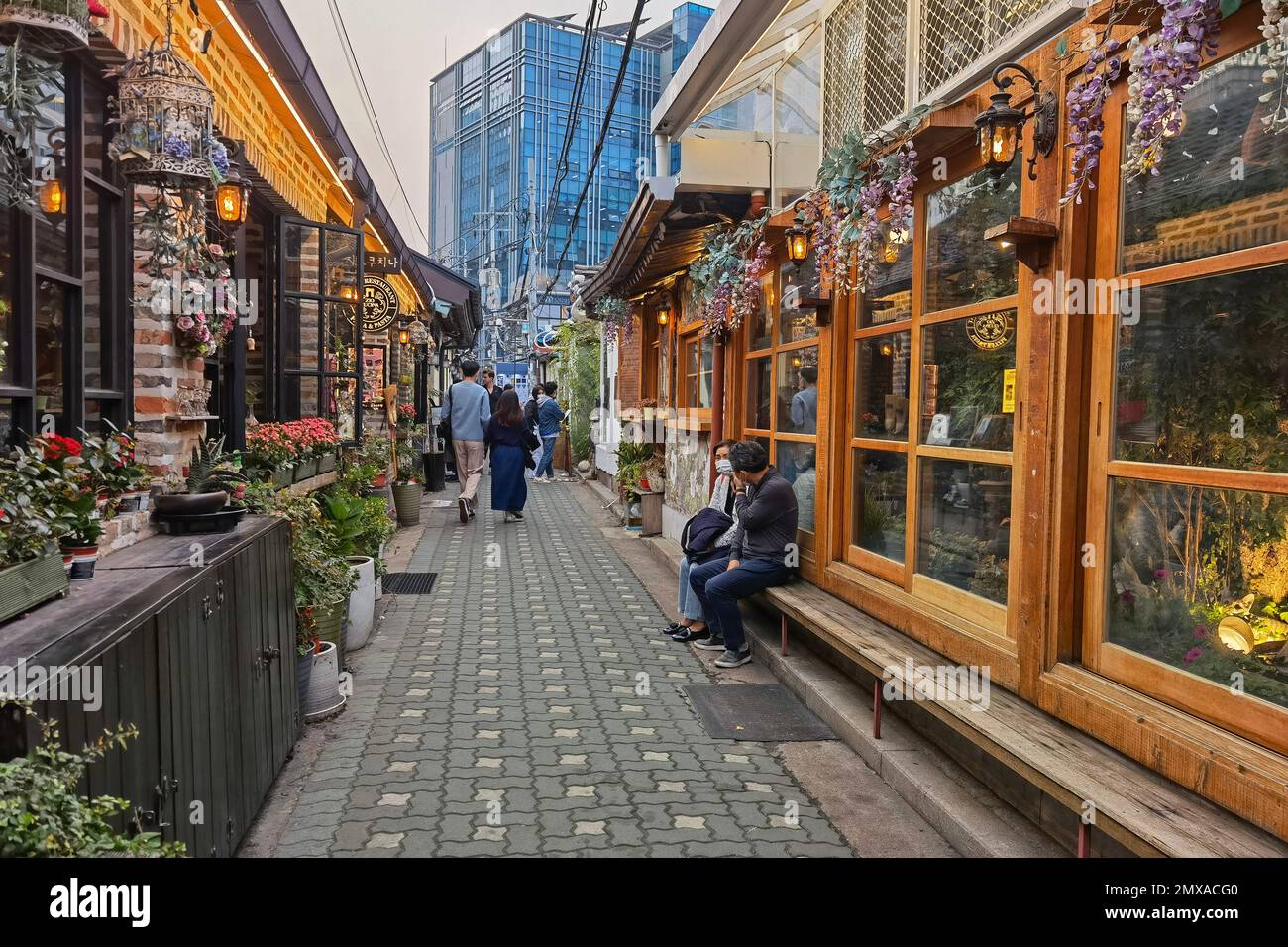 Ikseondong, Iconic place in Seoul, South Korea Stock Photo - Alamy