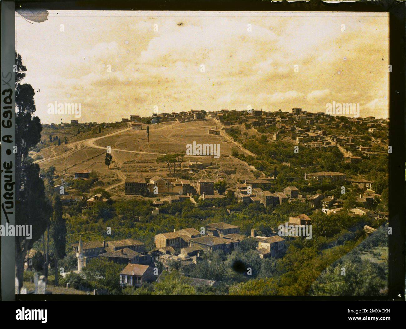 Constantinople (current Istanbul), Turkey Okmeydani hill , 1912 ...