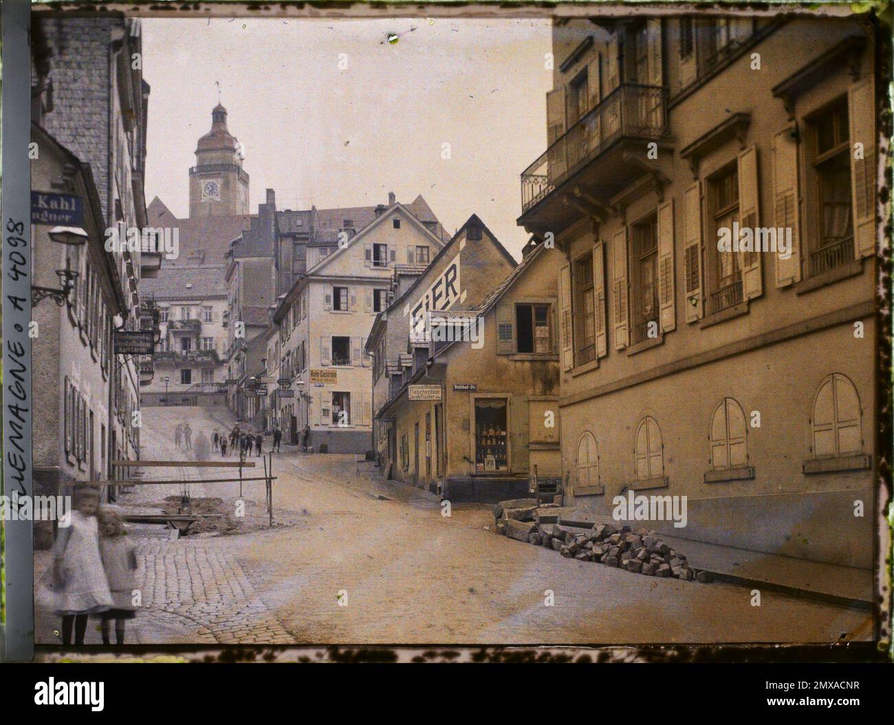 Baden-Baden, Bavaria, Germany works in the Eichstrasse with the college ...