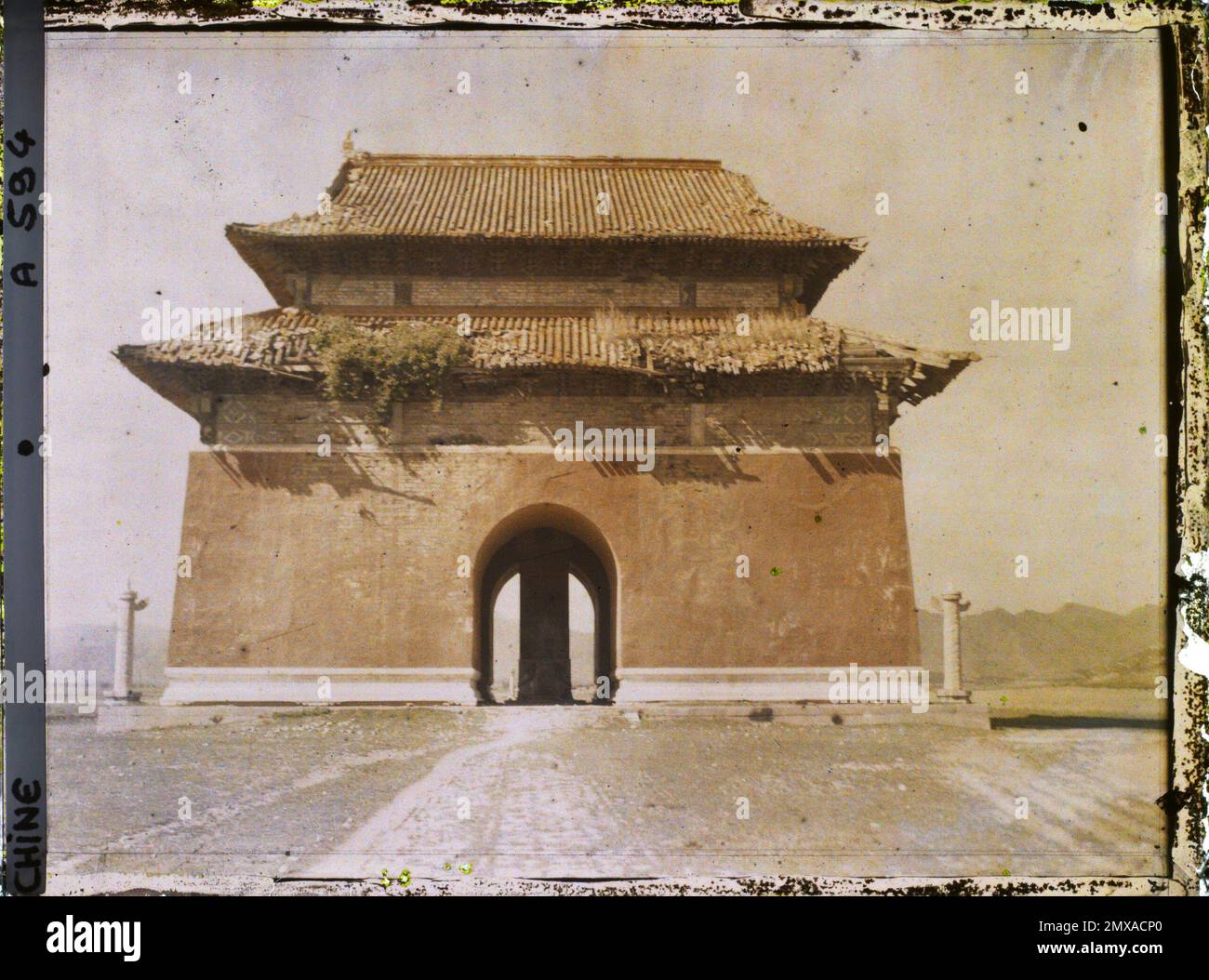 Changping, China Ming Shisanling ("Thirteen Ming Tombs") , 1912 - China ...