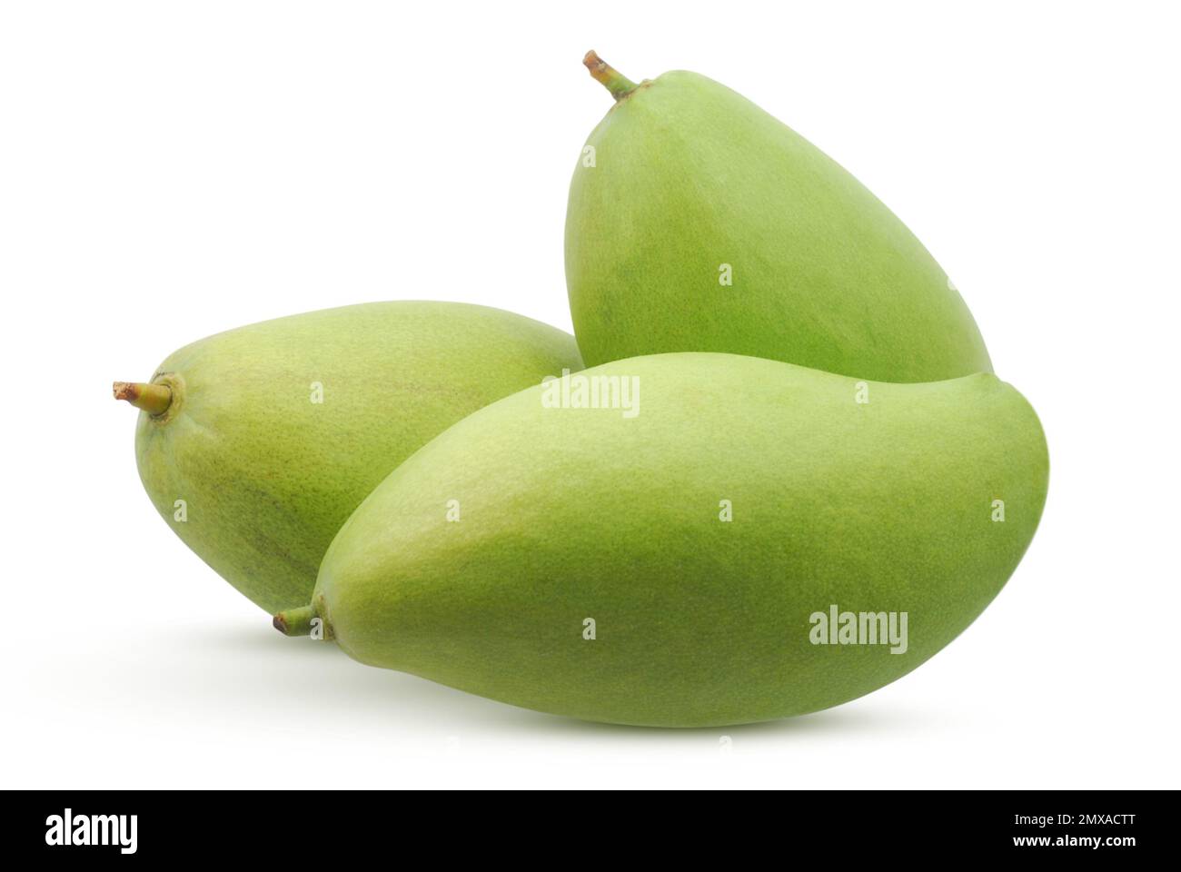 Sweet mango fruit isolated on white background Stock Photo - Alamy