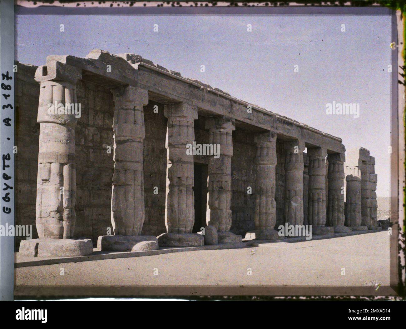 Temple archaeological vestige column egyptian polytheism habitat hi-res ...