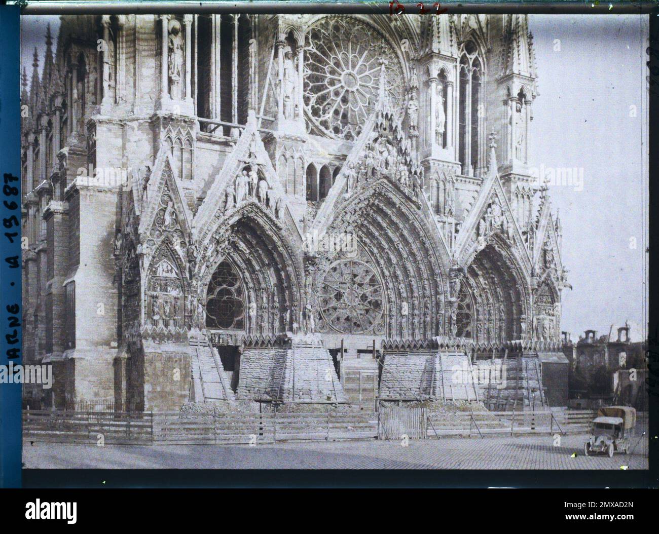 Reims , Marne , Champagne , France , 1917 - Marne - Fernand Cuville ...