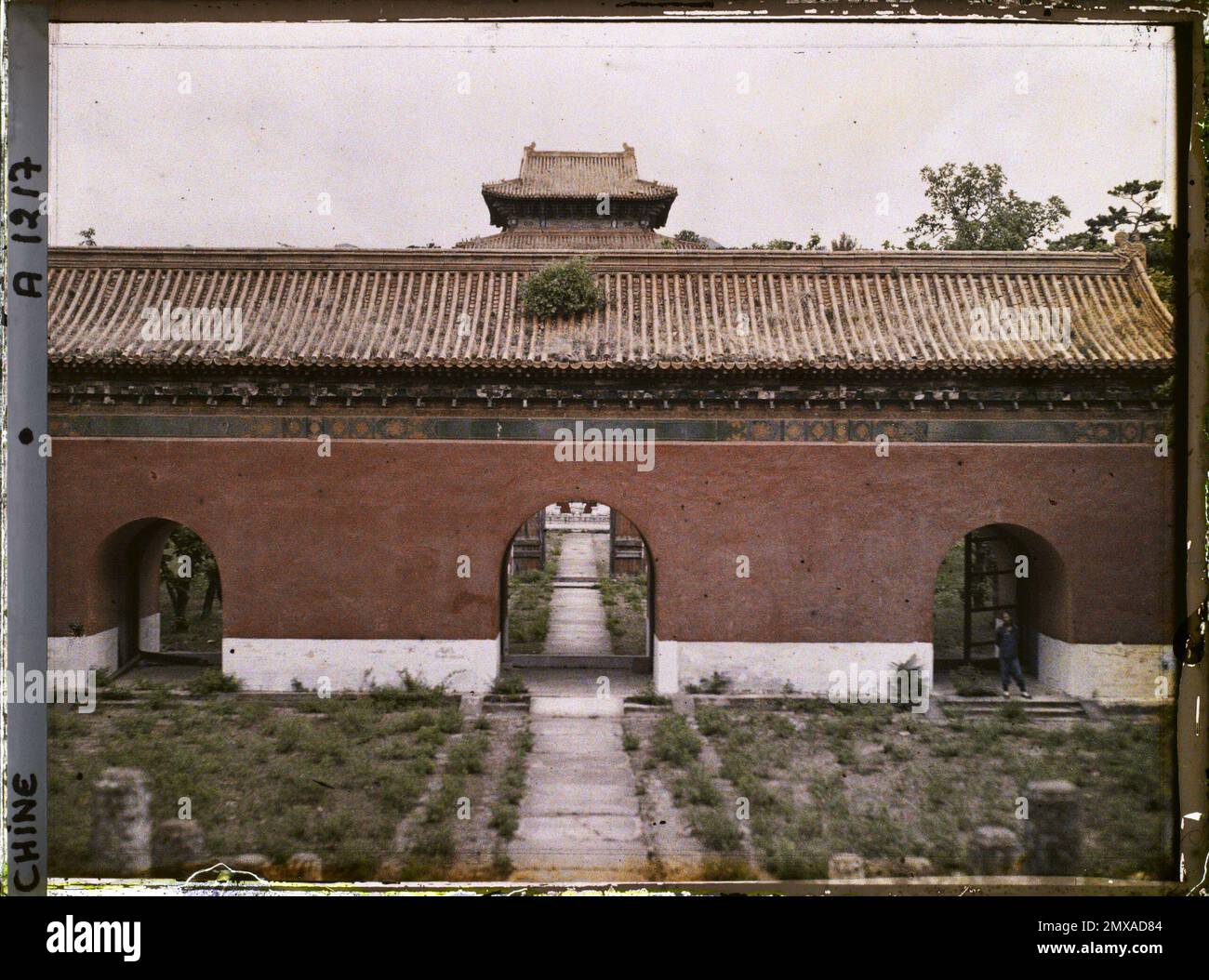 Changping, China Ming Shisanling ("Thirteen Ming Tombs") , 1913 - China ...