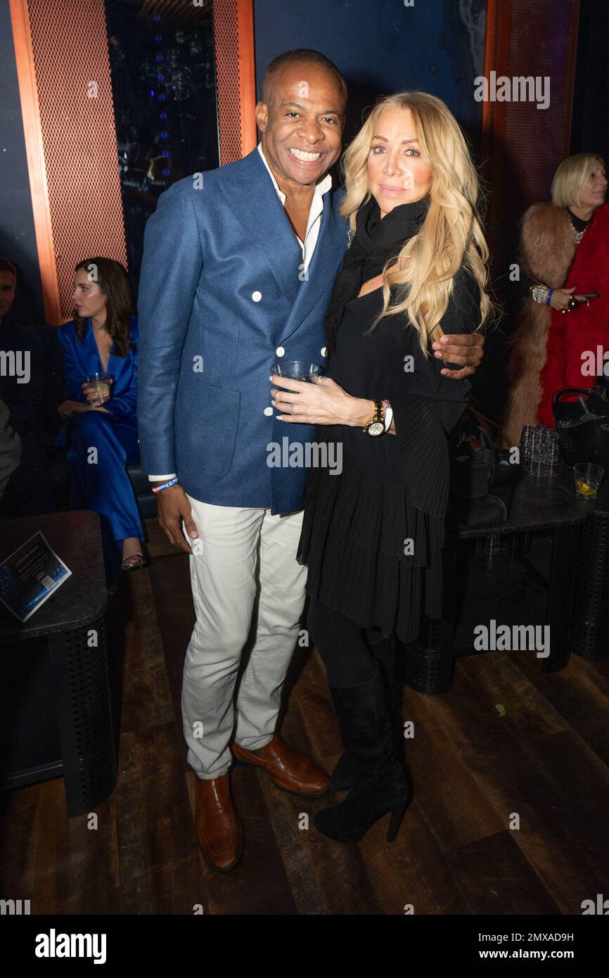 Frederick Anderson and Anna Rothschild attend the 7th Annual Blue ...