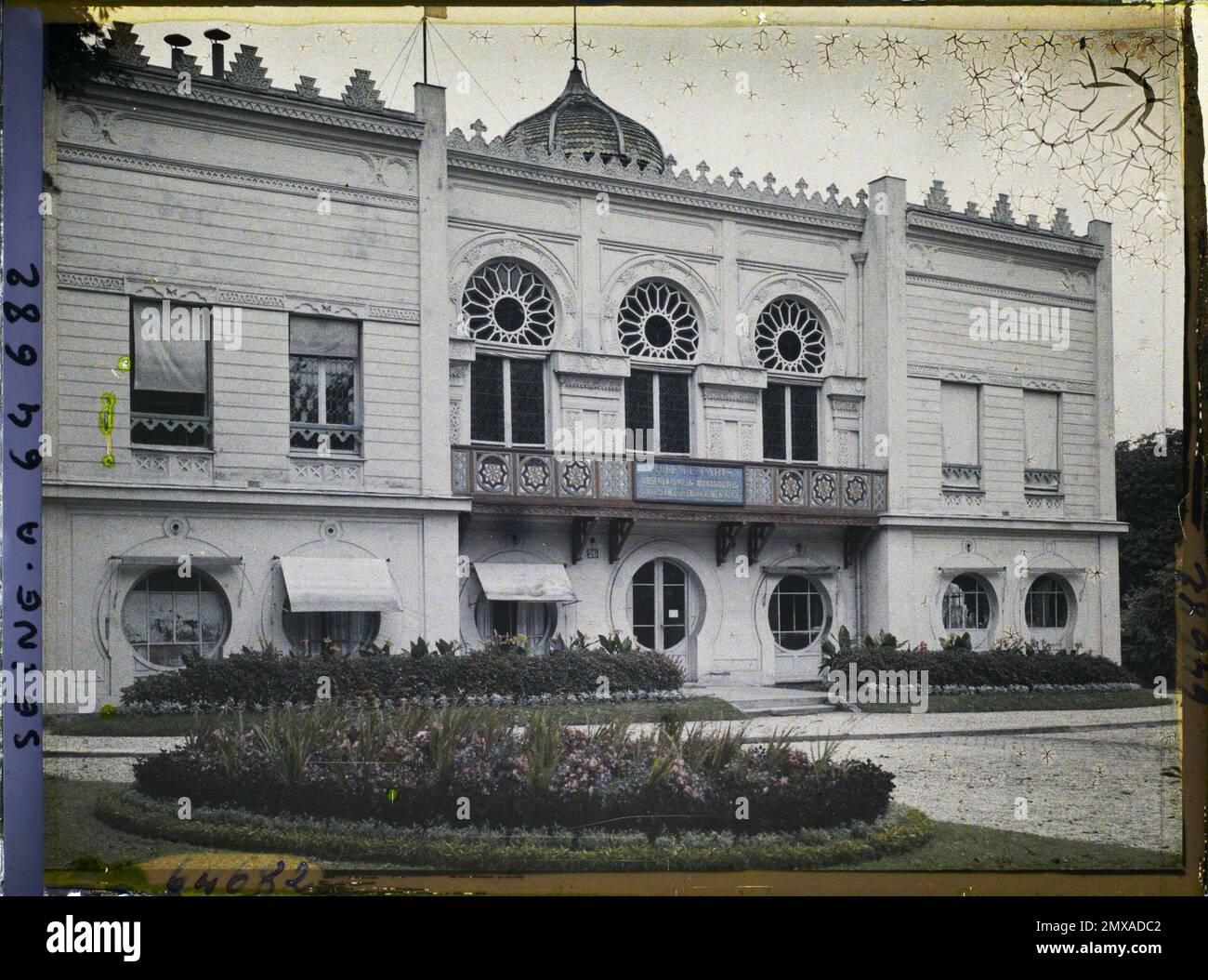 Paris (14th arr.), France The Montsouris Observatory, Bardo Palace ...