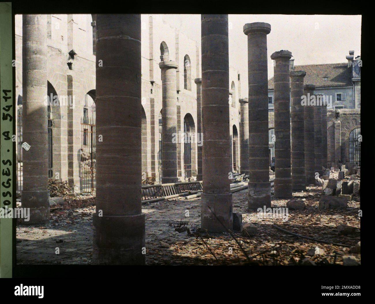 Raon-l 'Etape, Vosges, Lorraine, France Les Halles de Raon , 1914-1915 ...