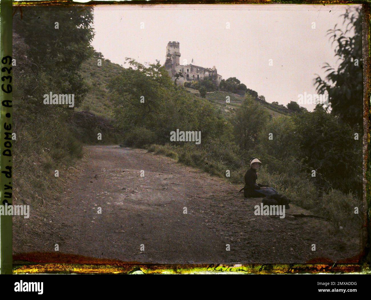 Puy-de-Dôme, France , 1911 - Center of France Auvergne Bourgogne ...