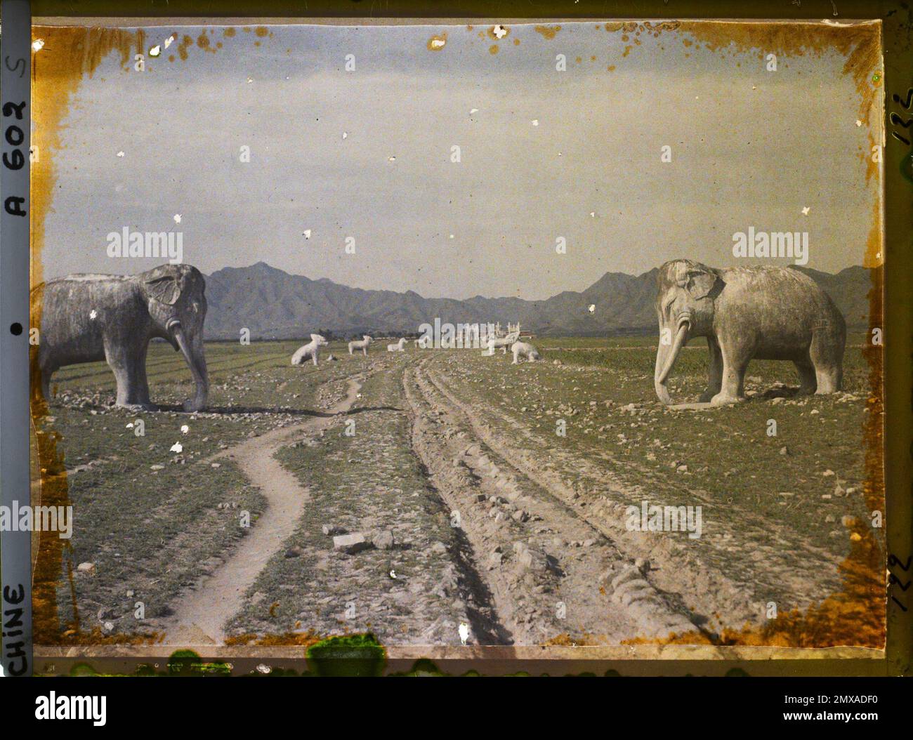 Changping, China Ming Shisanling ("Thirteen Ming Tombs") , 1912 - China ...