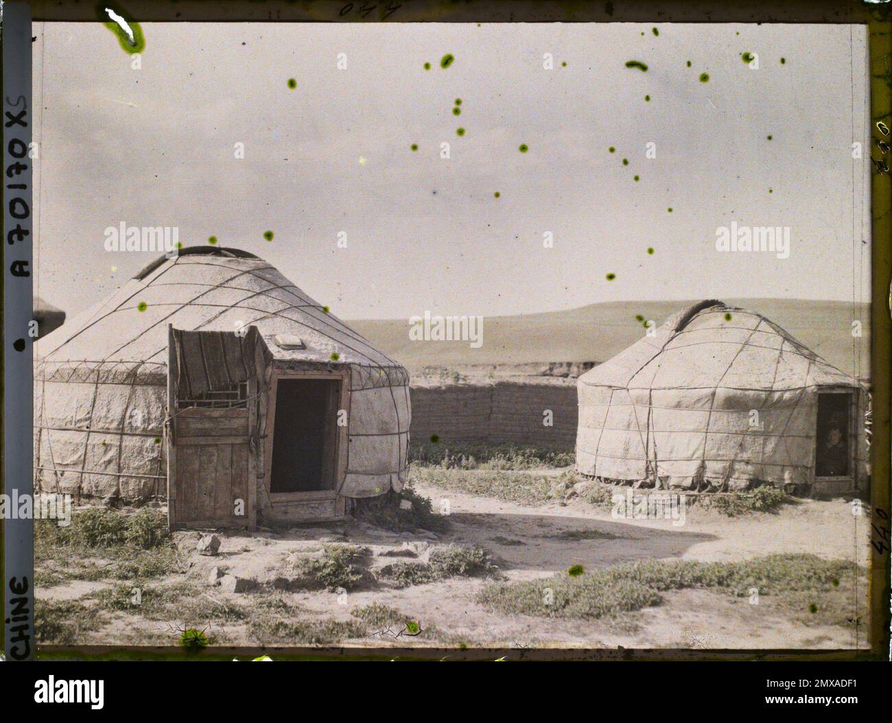 Surroundings of Kalgan, China in the steppe , 1912 - China - Stéphane ...