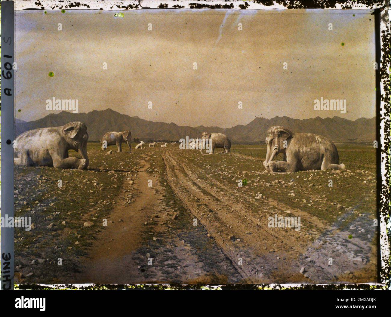 Changping, China Ming Shisanling ("Thirteen Ming Tombs") , 1912 - China ...