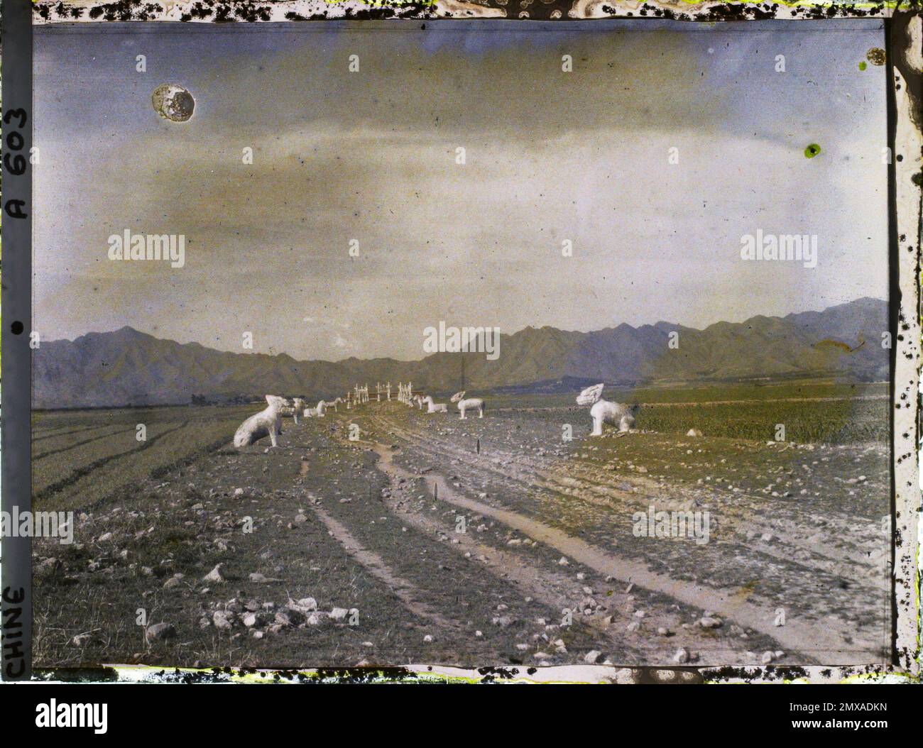 Changping, China Ming Shisanling ("Thirteen Ming Tombs") , 1912 - China ...