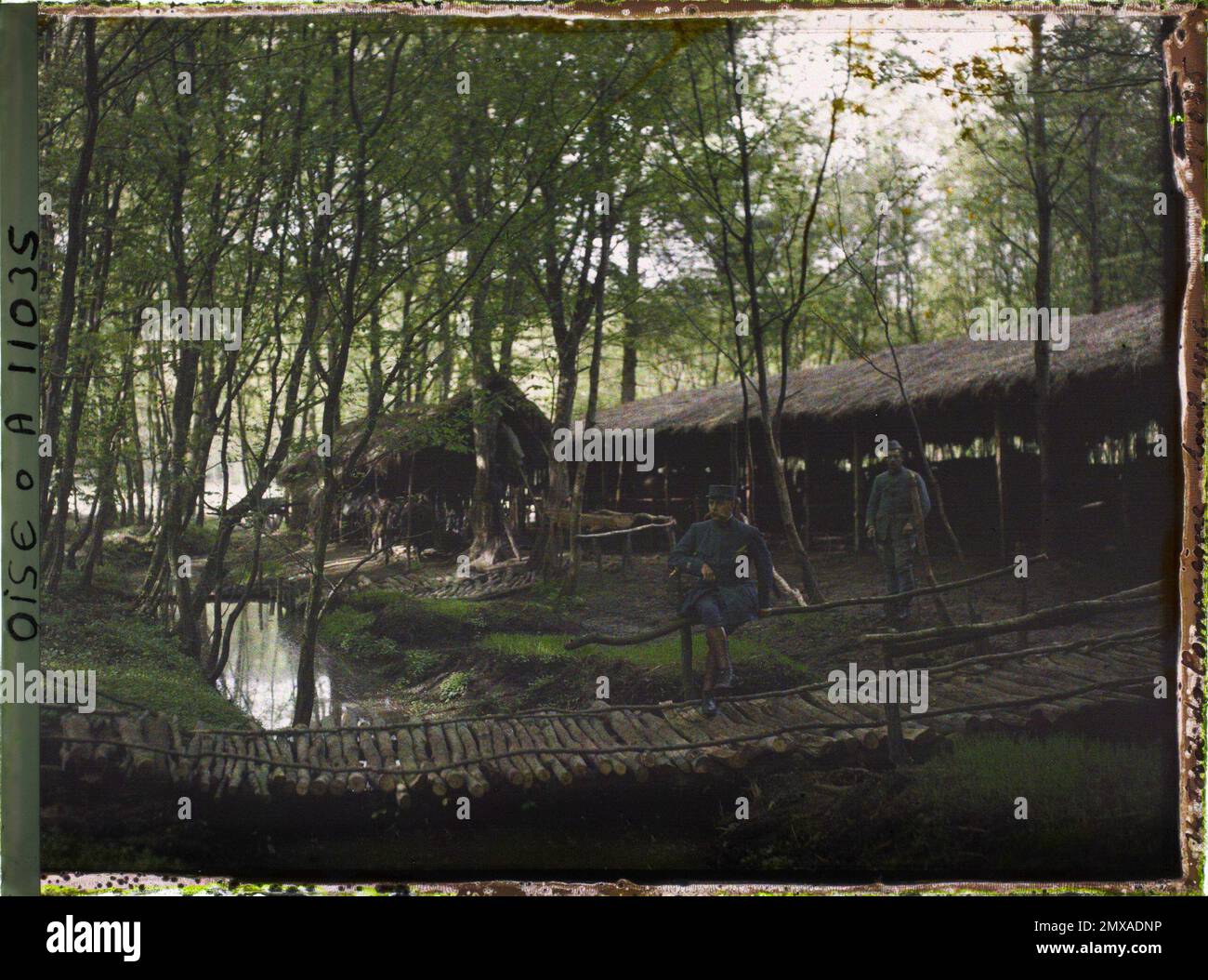 Compiègne, Oise, Picardie, France forest of Compiègne [the stables of a ...
