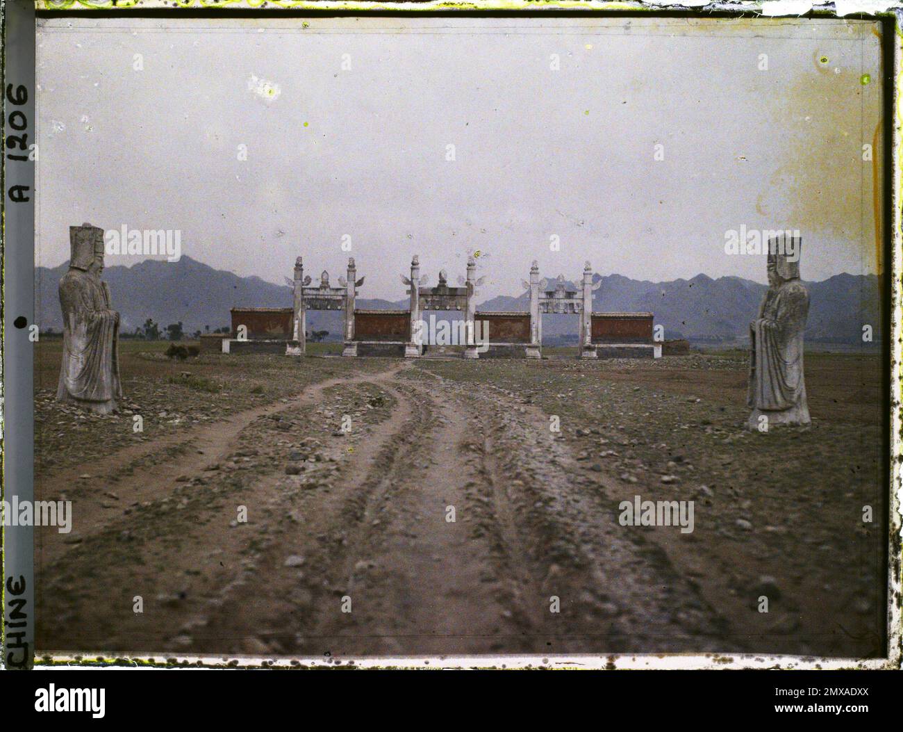 Changping, China Ming Shisanling ("Thirteen Ming Tombs") , 1913 - China ...