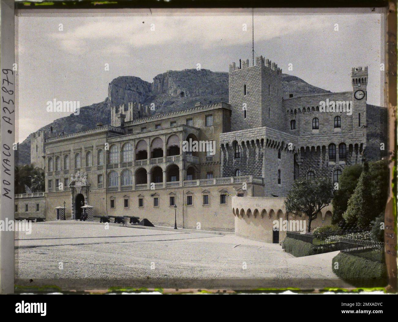 Monaco, Principality of Monaco The Palais du Prince de Monaco , 1921 ...