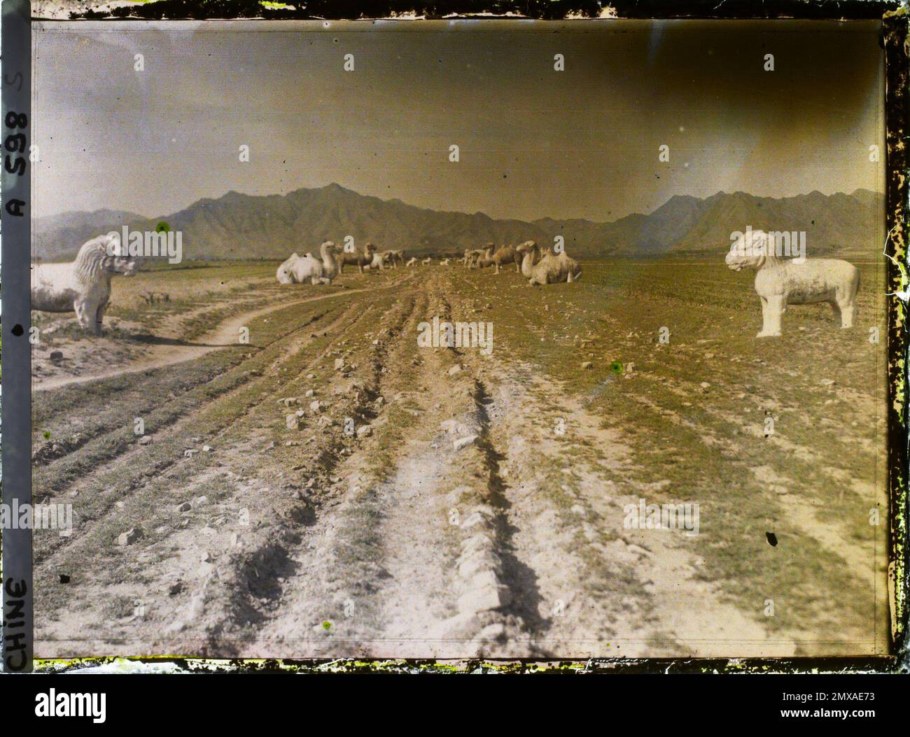 Changping, China Ming Shisanling ("Thirteen Ming Tombs") , 1912 - China ...