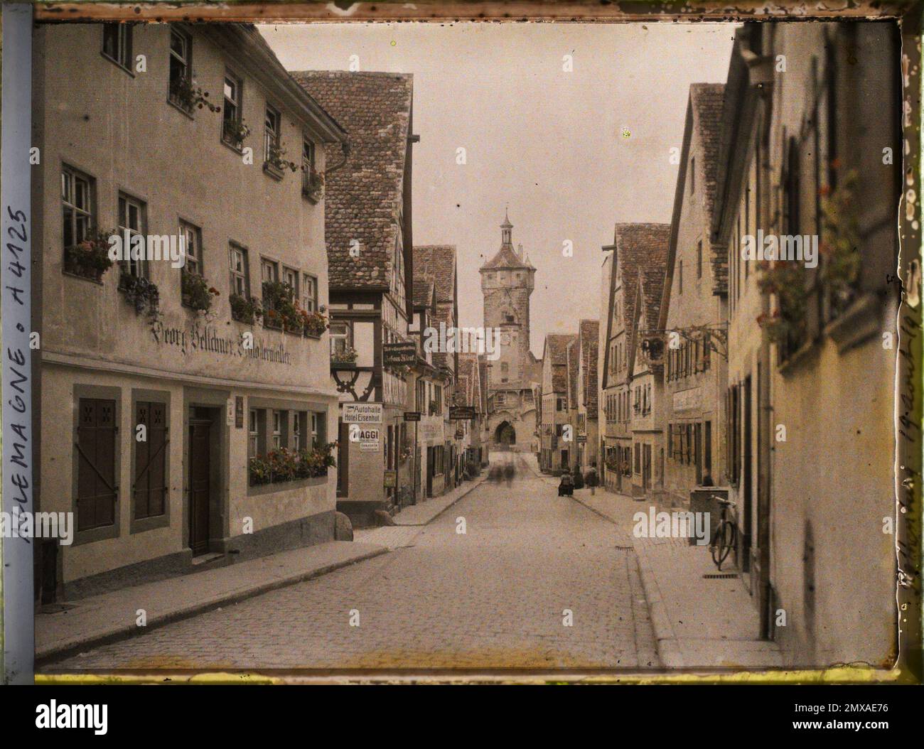 Rothembourg, Germany , 1912 - Germany - Auguste Léon Stock Photo - Alamy
