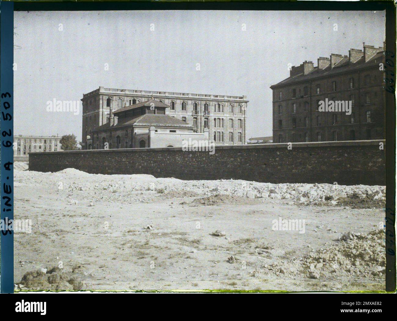 Paris (18th arr.), France The area of the old fortifications at the ...